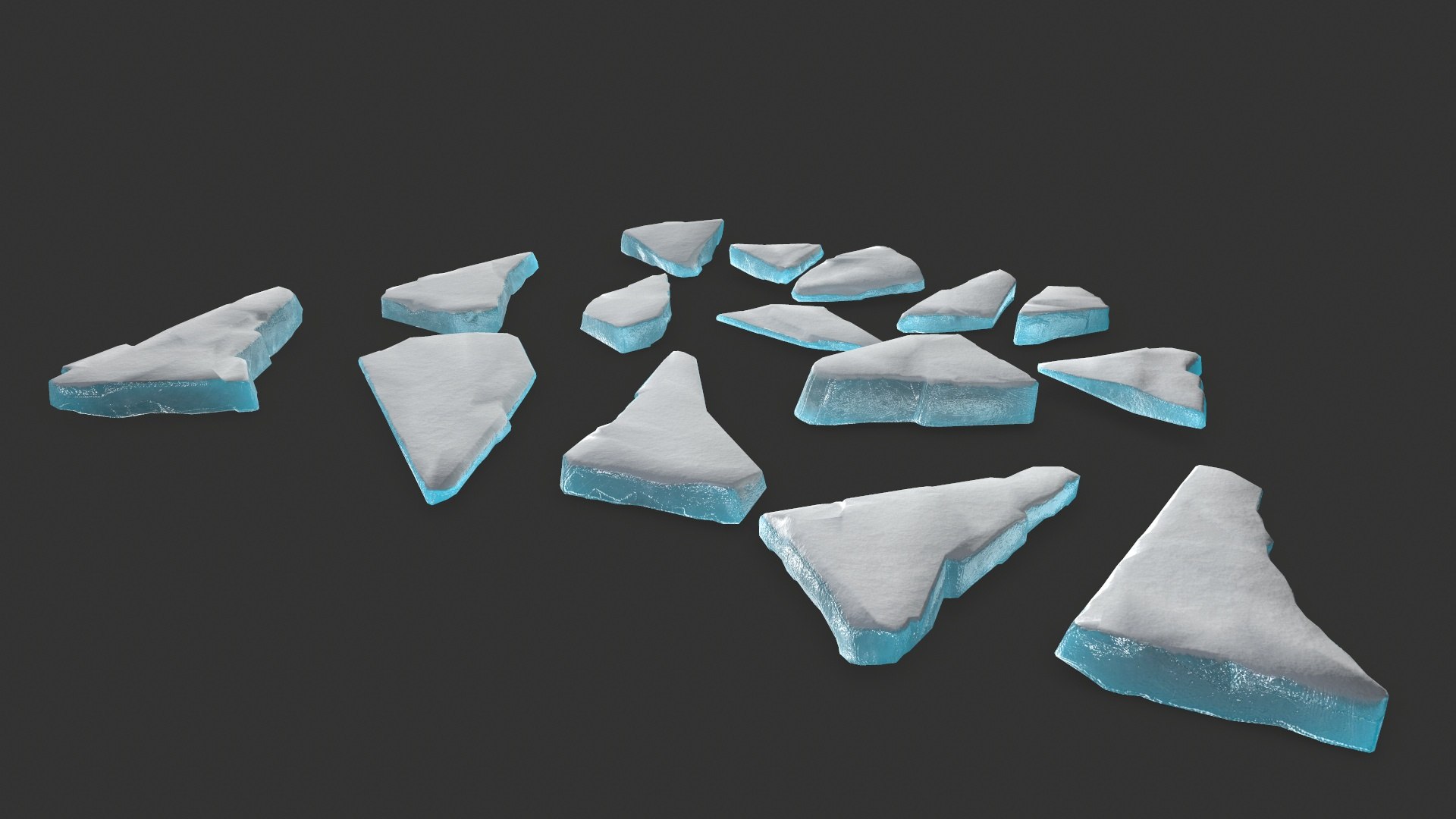 Ice 3D Model - TurboSquid 1666374