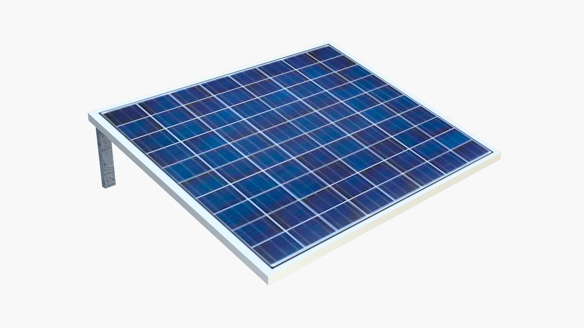 Solar panel 3D model - TurboSquid 2003041