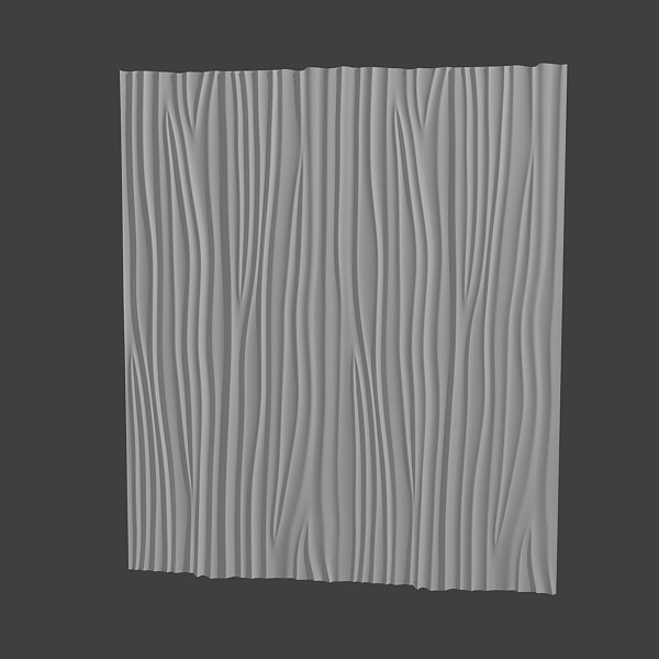 3d model of wall panel