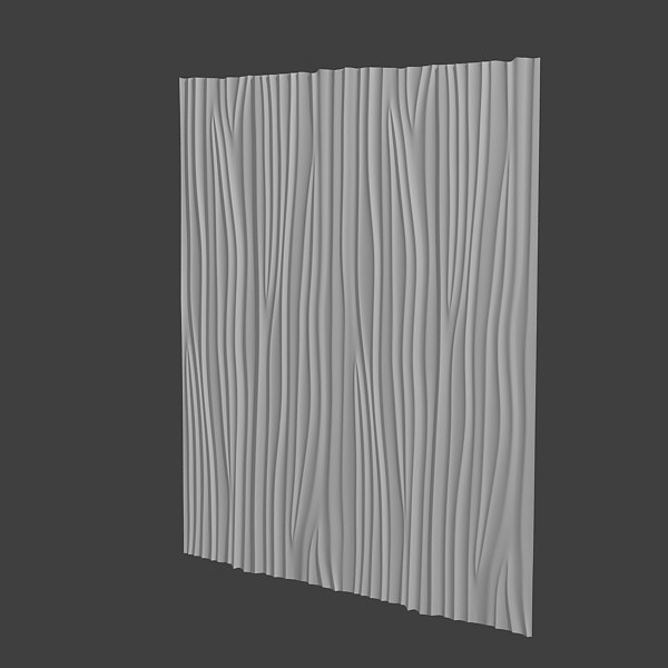 3d model of wall panel