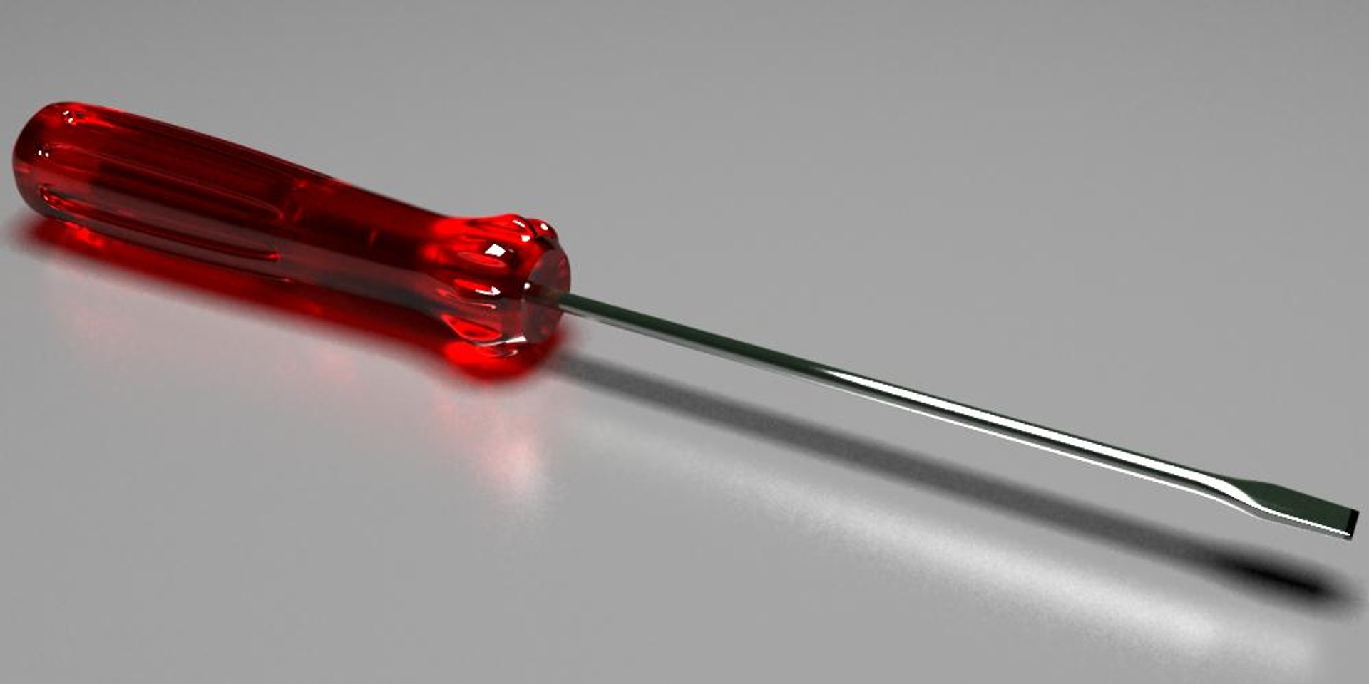 3d Model Screwdriver