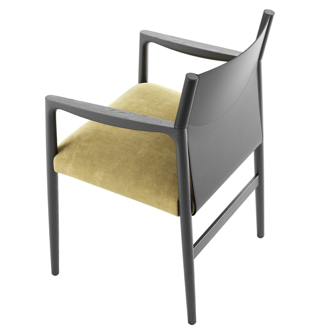 3D Sveva Chair By Porada model - TurboSquid 2048071