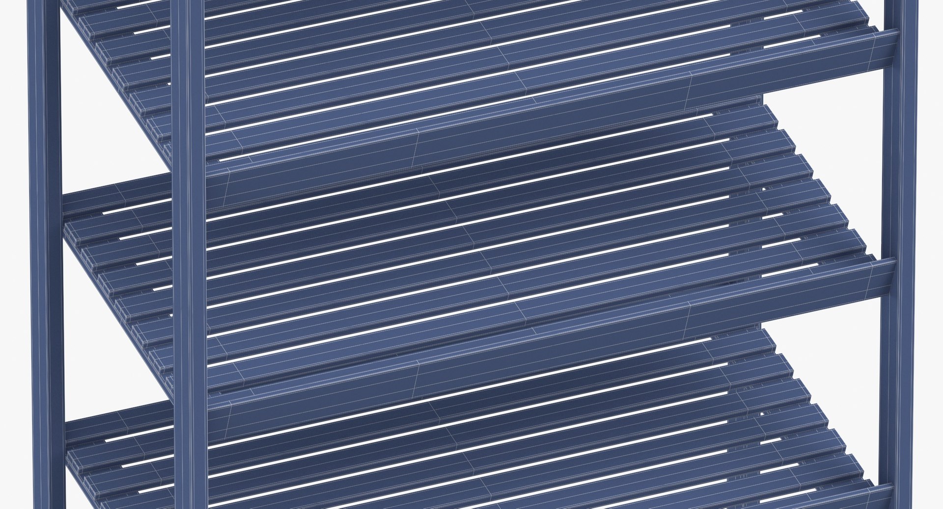 3D Bread Display Rack Standing Model - TurboSquid 1975622