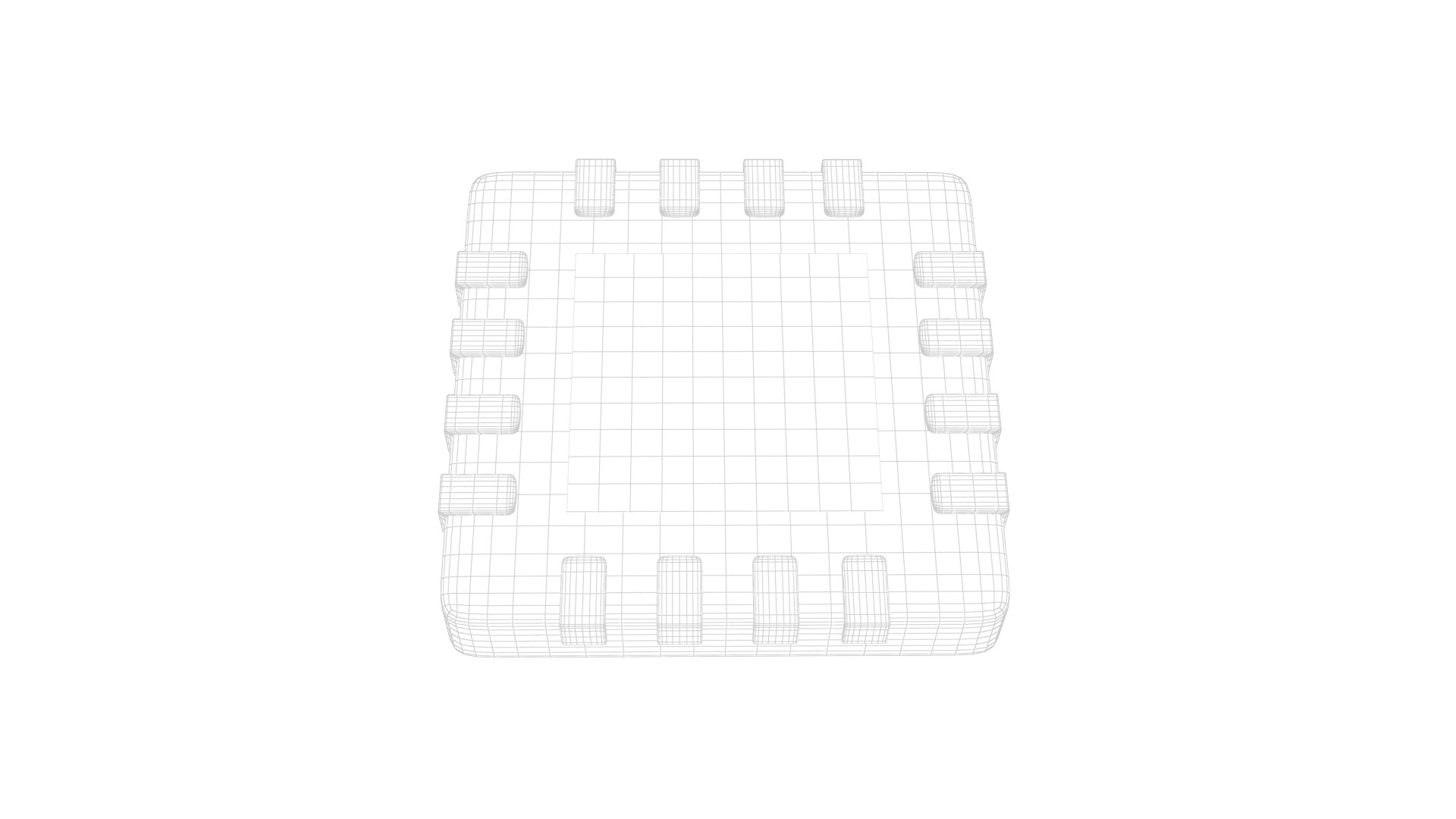 QFN-16 Chip Model - TurboSquid 2235364