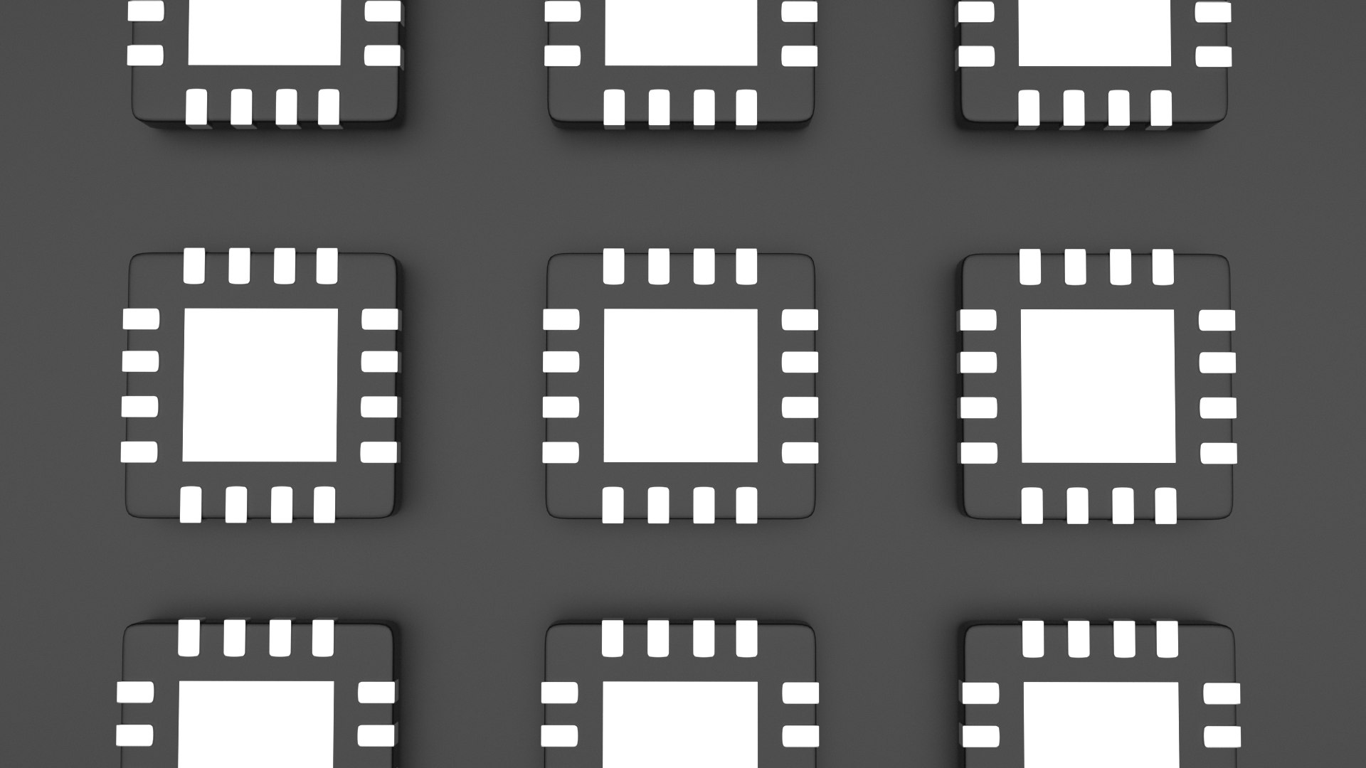 QFN-16 Chip Model - TurboSquid 2235364