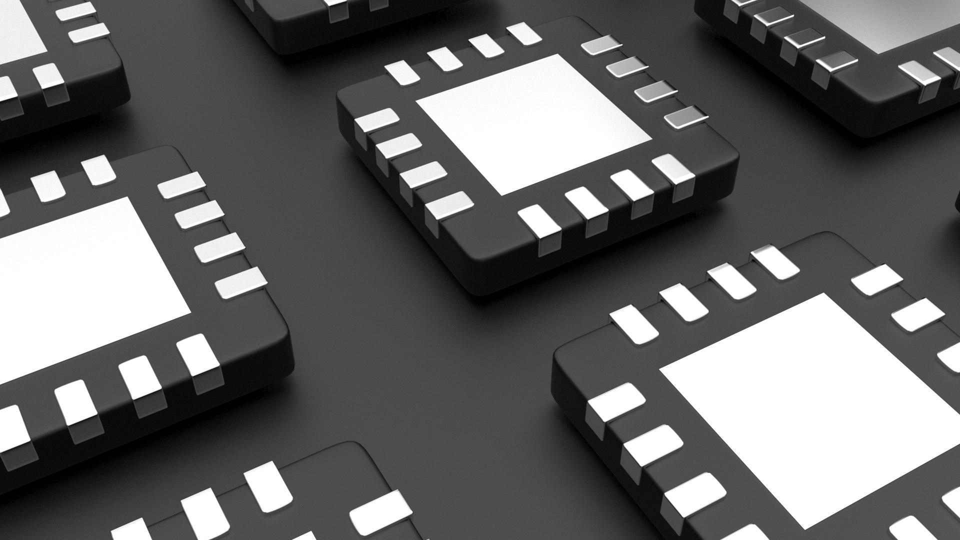 QFN-16 Chip Model - TurboSquid 2235364