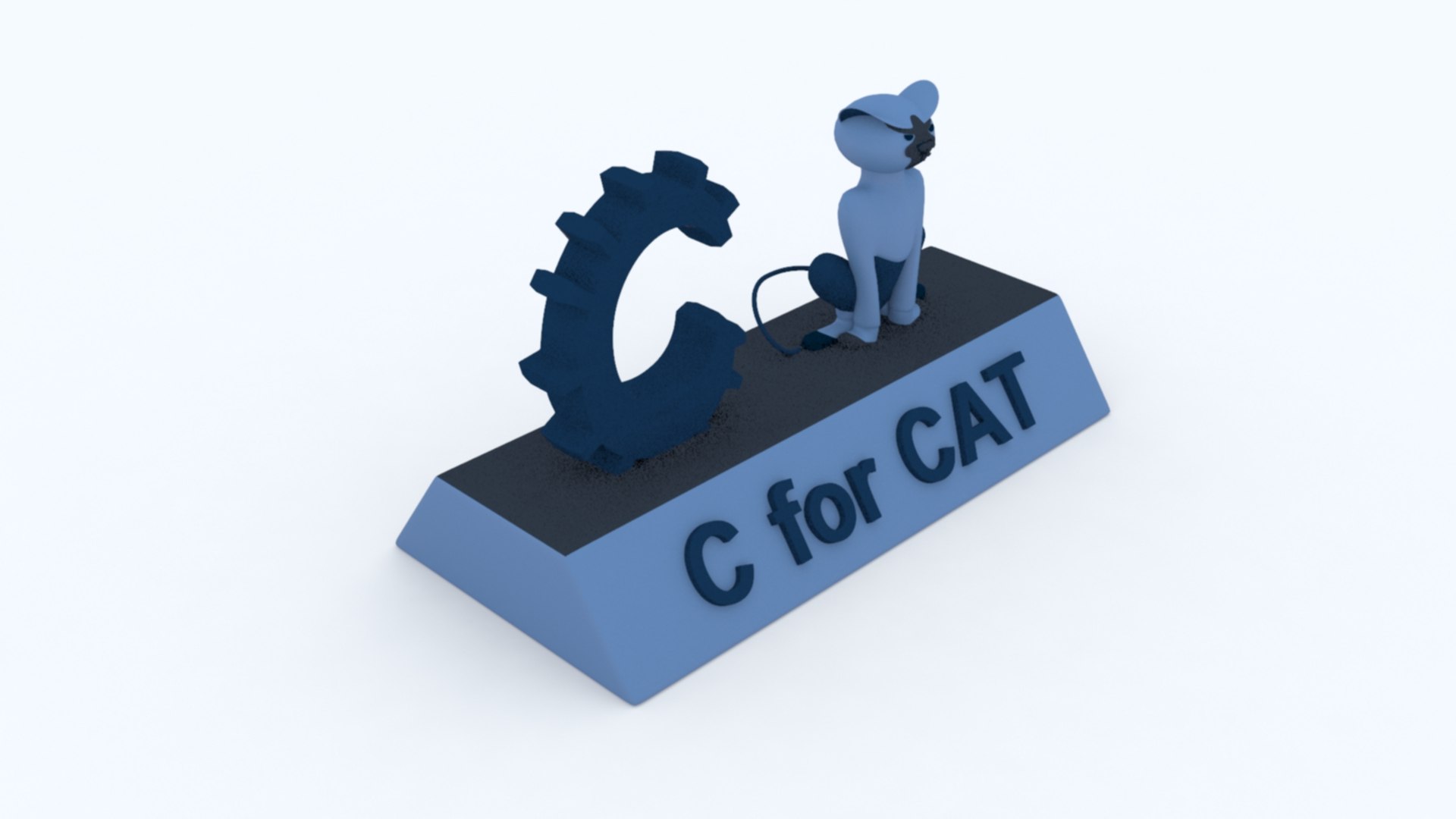 3D Model Cat C - TurboSquid 1684620