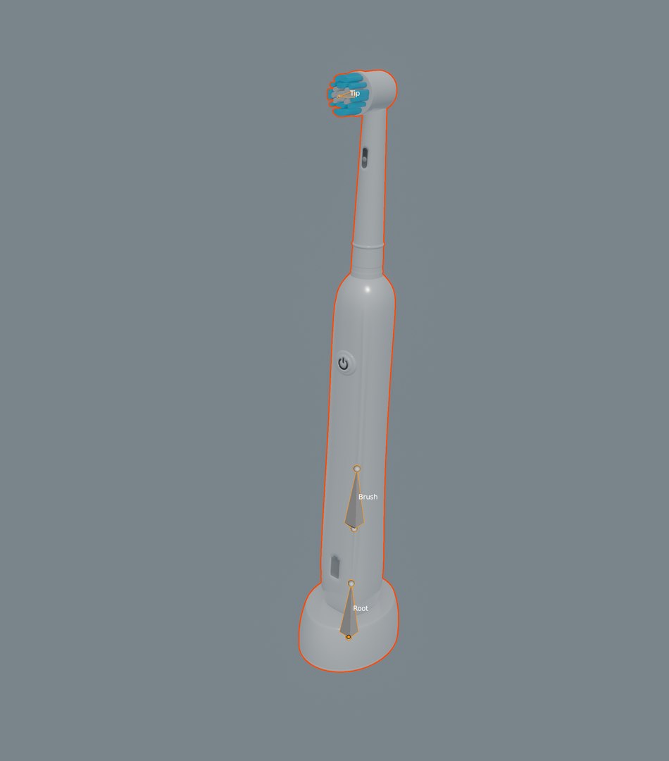 Electric Toothbrush 3D Model - TurboSquid 1664571