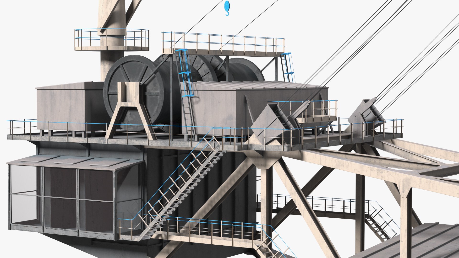 Mining Multi Bucket Wheel Excavator with Heavy Duty Dump Truck Liebherr ...