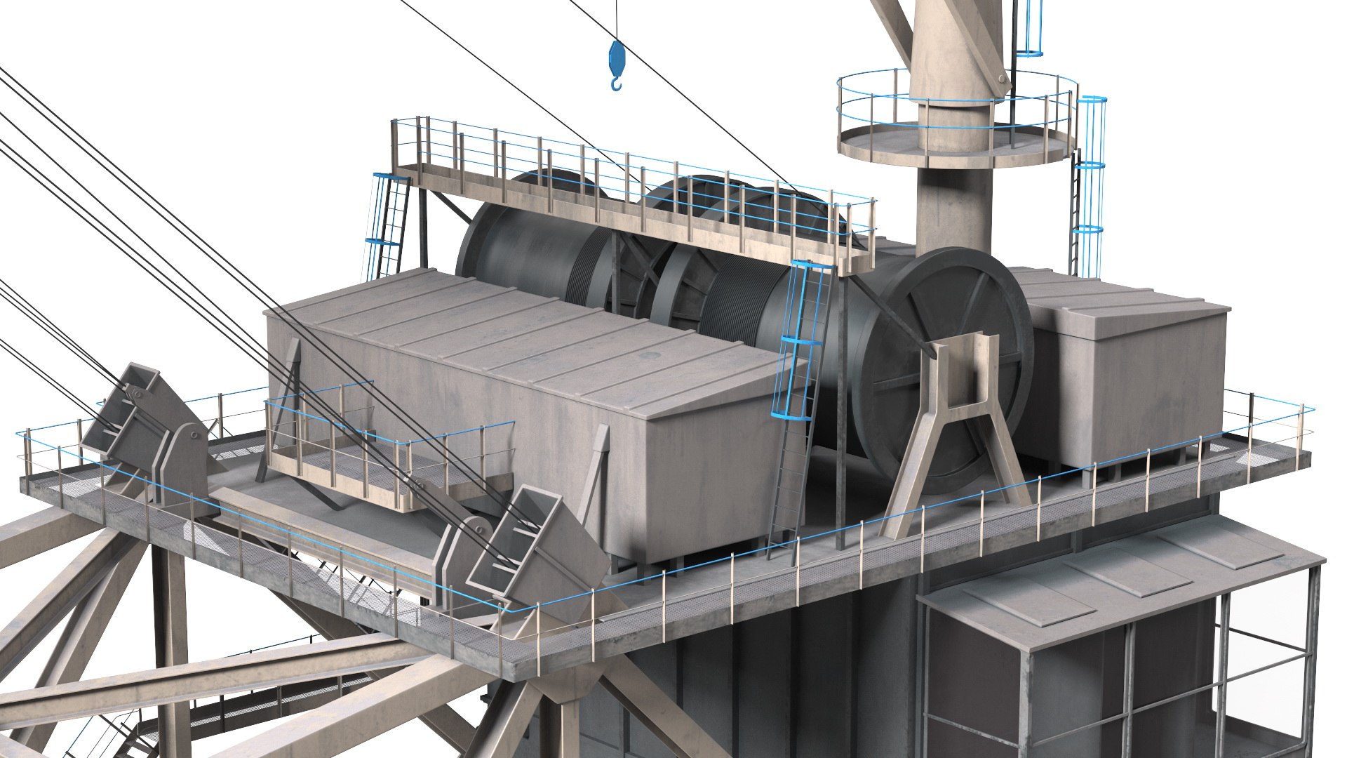 Mining Multi Bucket Wheel Excavator with Heavy Duty Dump Truck Liebherr ...