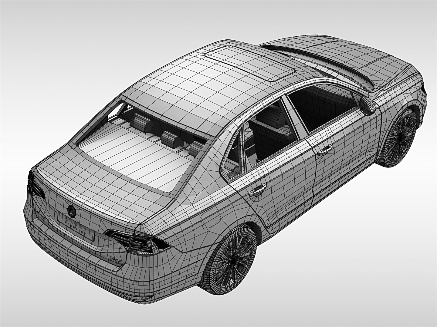 3d volkswagen bora 2016