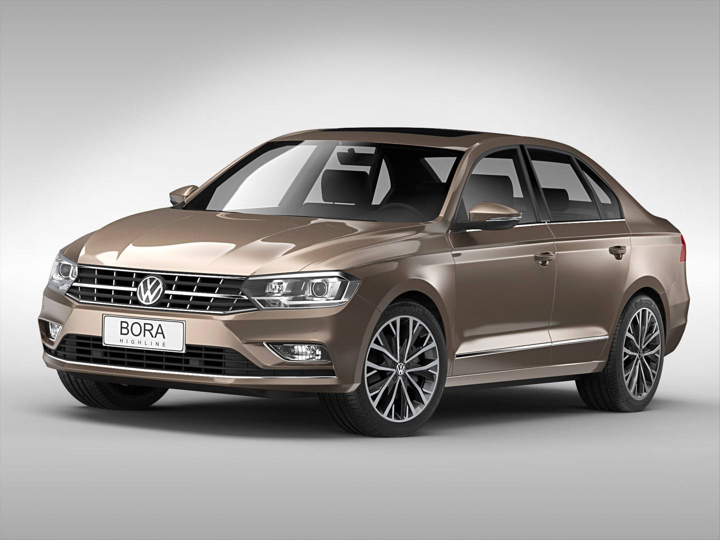 3d volkswagen bora 2016