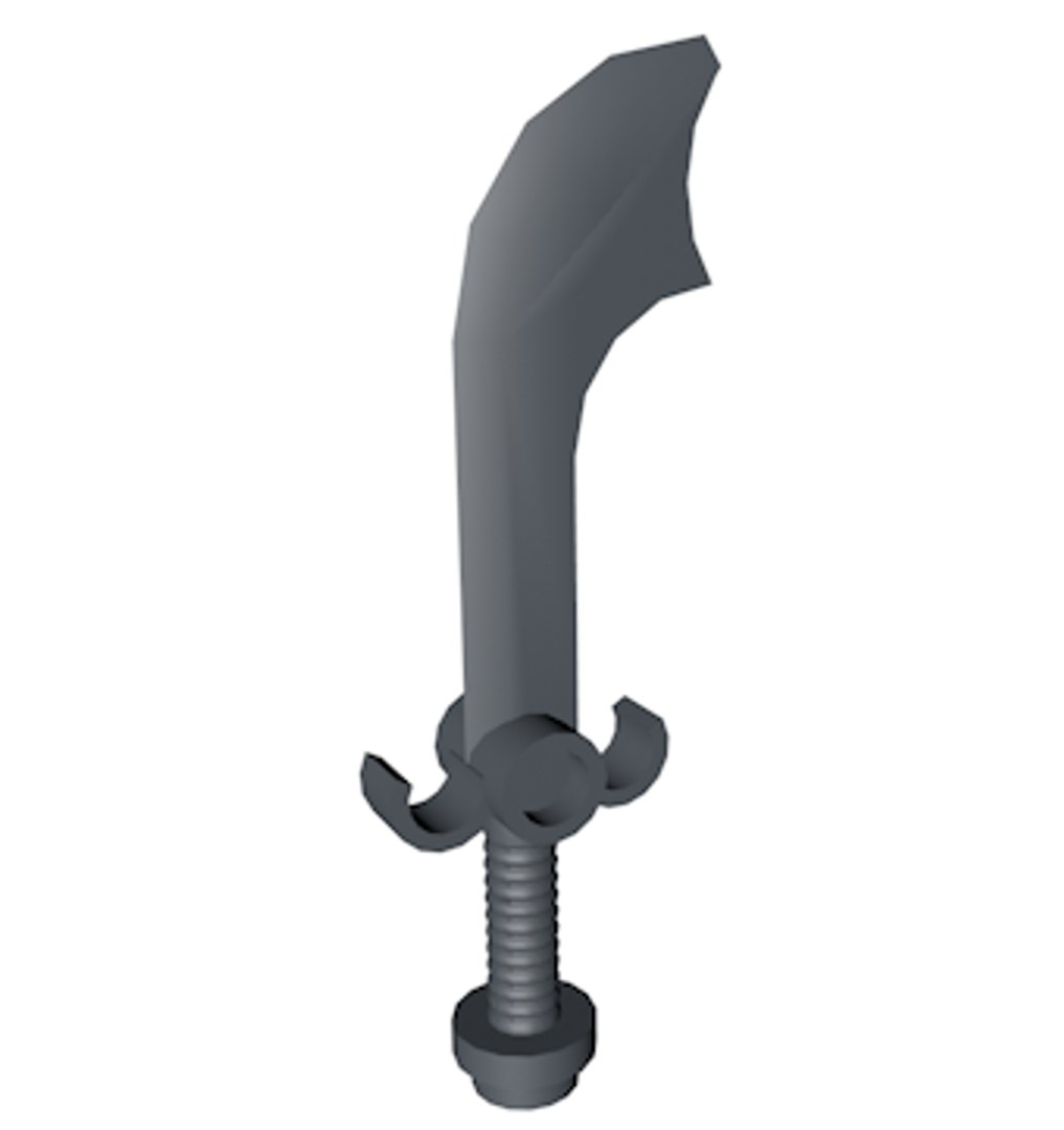 Lego Fantasy Sword 3d C4d