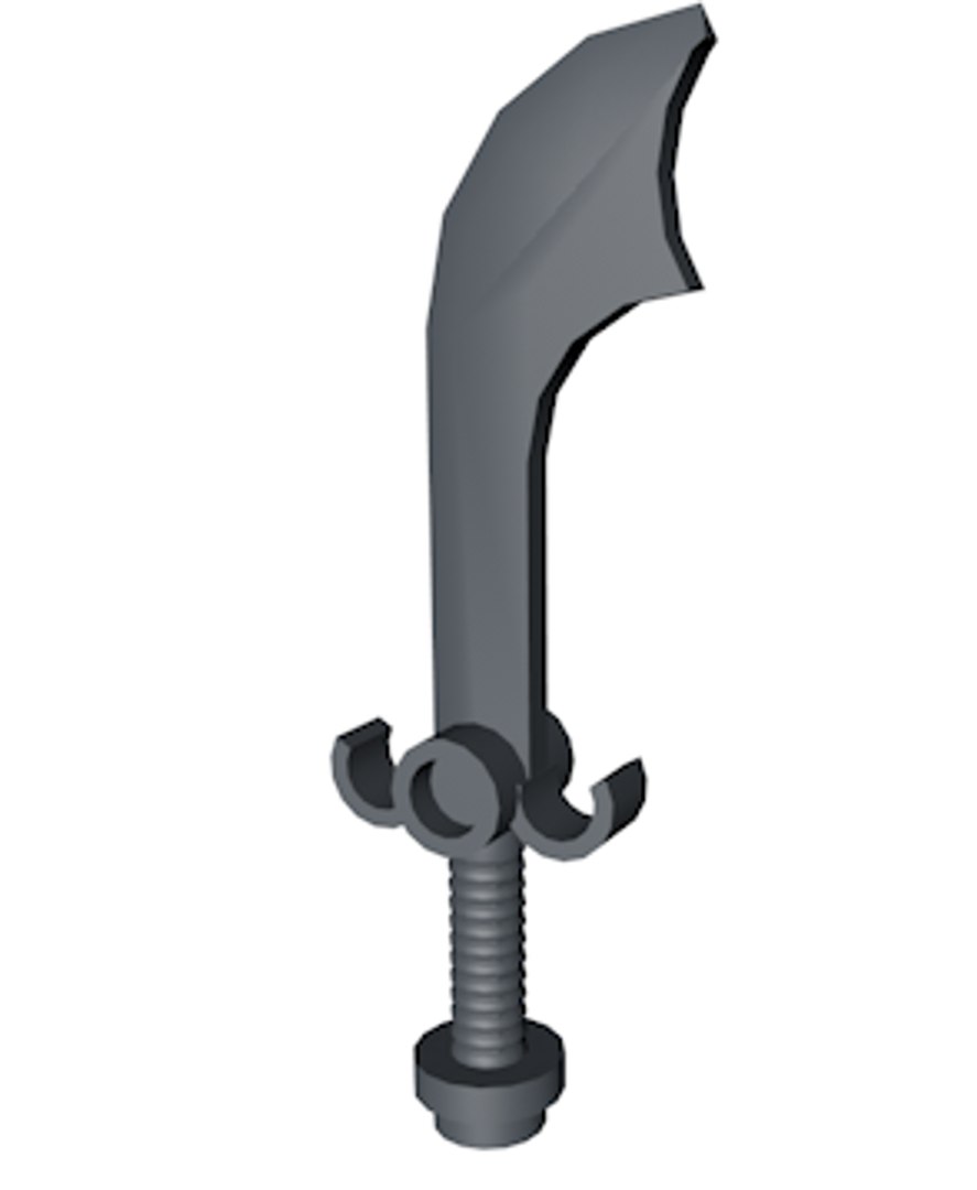 Lego Fantasy Sword 3d C4d