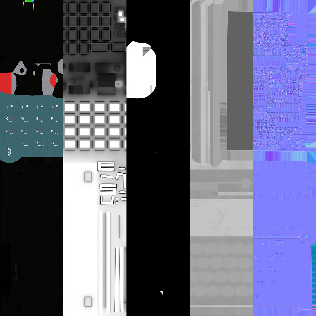 3D Zx Spectrum Pbr - TurboSquid 1616569