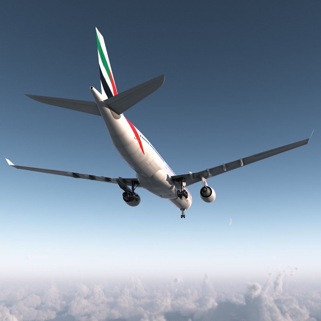 Jet Airliner Airbus A330-300 Max