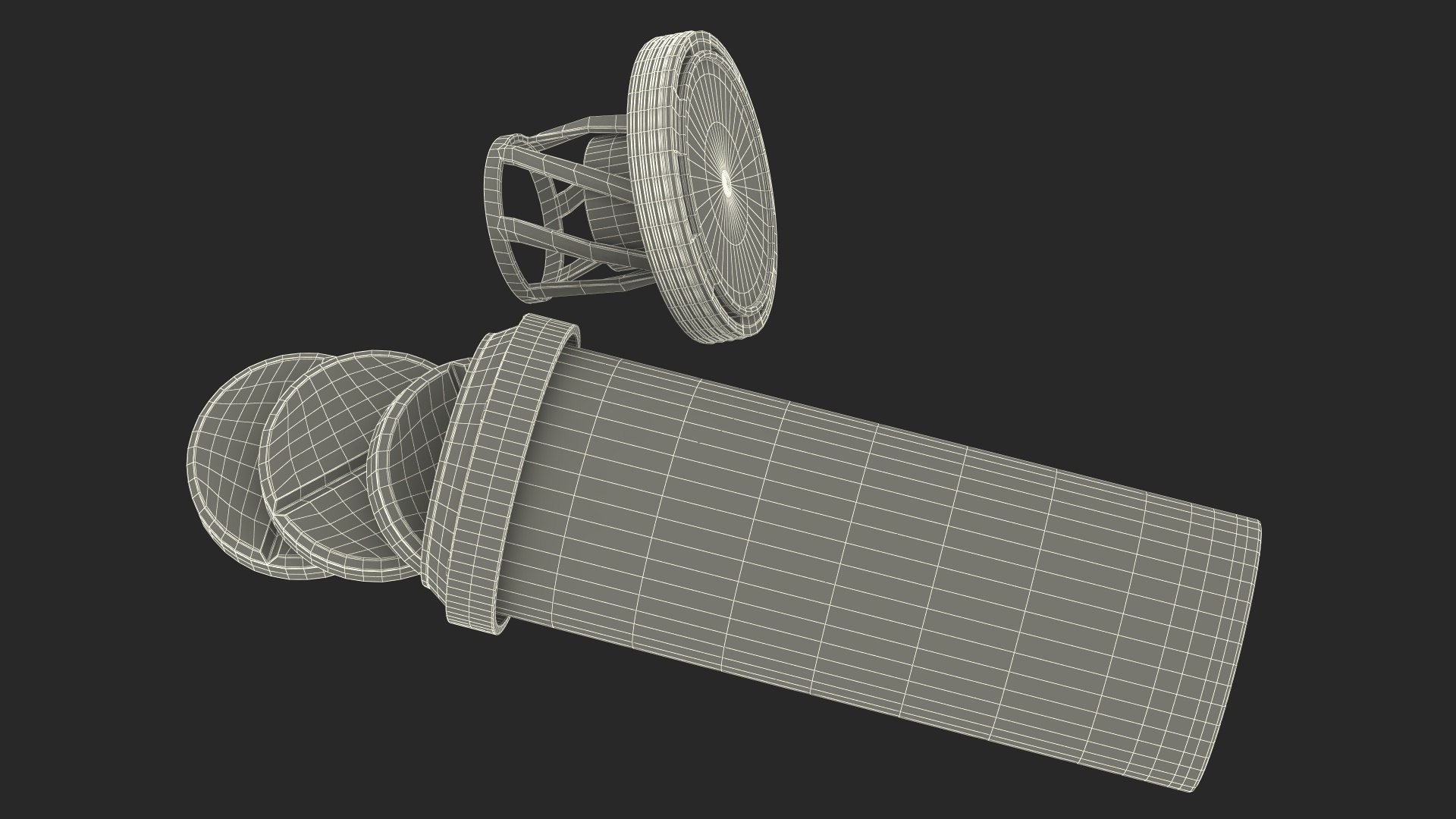 3D Vitamin C Tube Packaging 10 Tabs Open - TurboSquid 2211445
