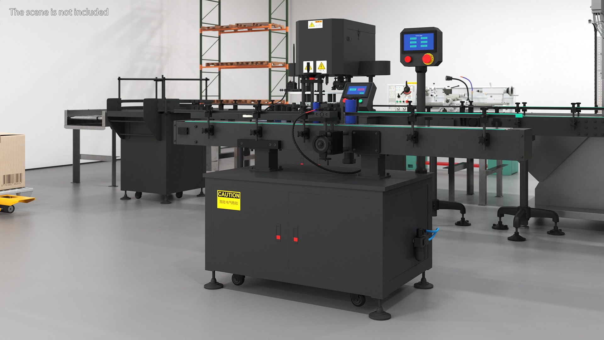 Labeling Machine 3D Model - TurboSquid 2256214