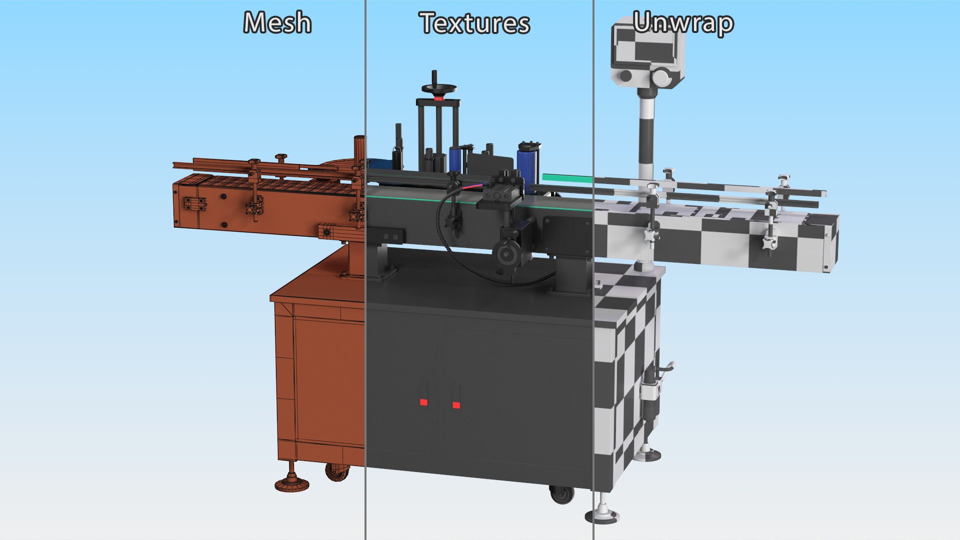 Labeling Machine 3D Model - TurboSquid 2256214