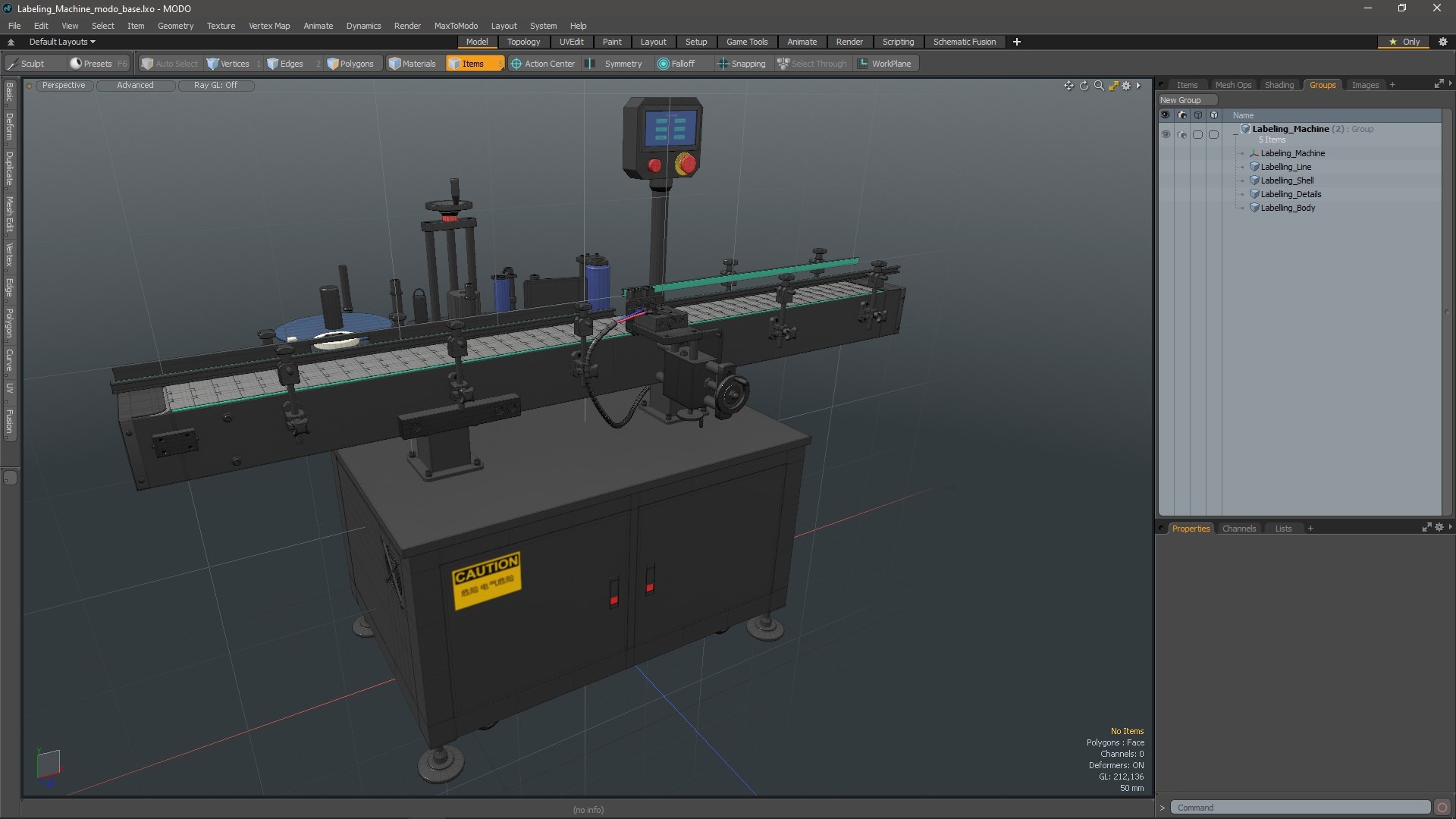 Labeling Machine 3D Model - TurboSquid 2256214
