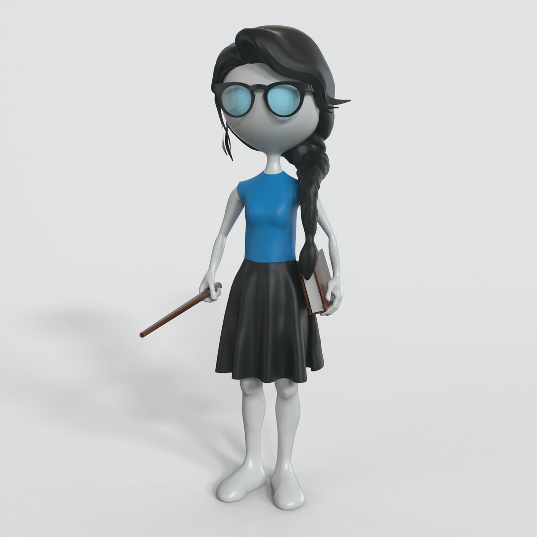 Teacher 3D Model - TurboSquid 1549060