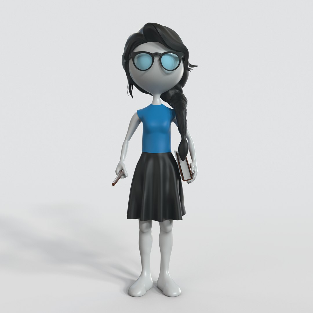Teacher 3D Model - TurboSquid 1549060