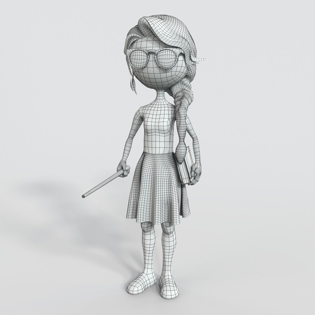 Teacher 3D Model - TurboSquid 1549060