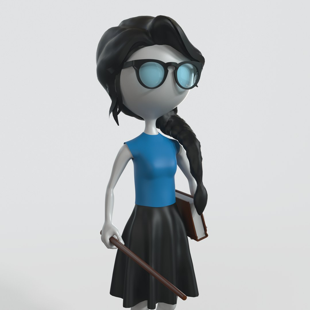 Teacher 3D Model - TurboSquid 1549060