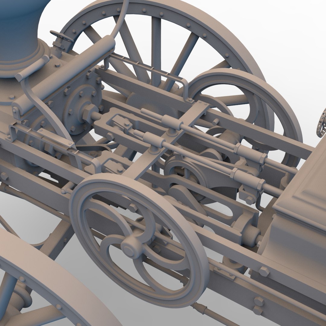 Obj Steam Engine Clapp Jones