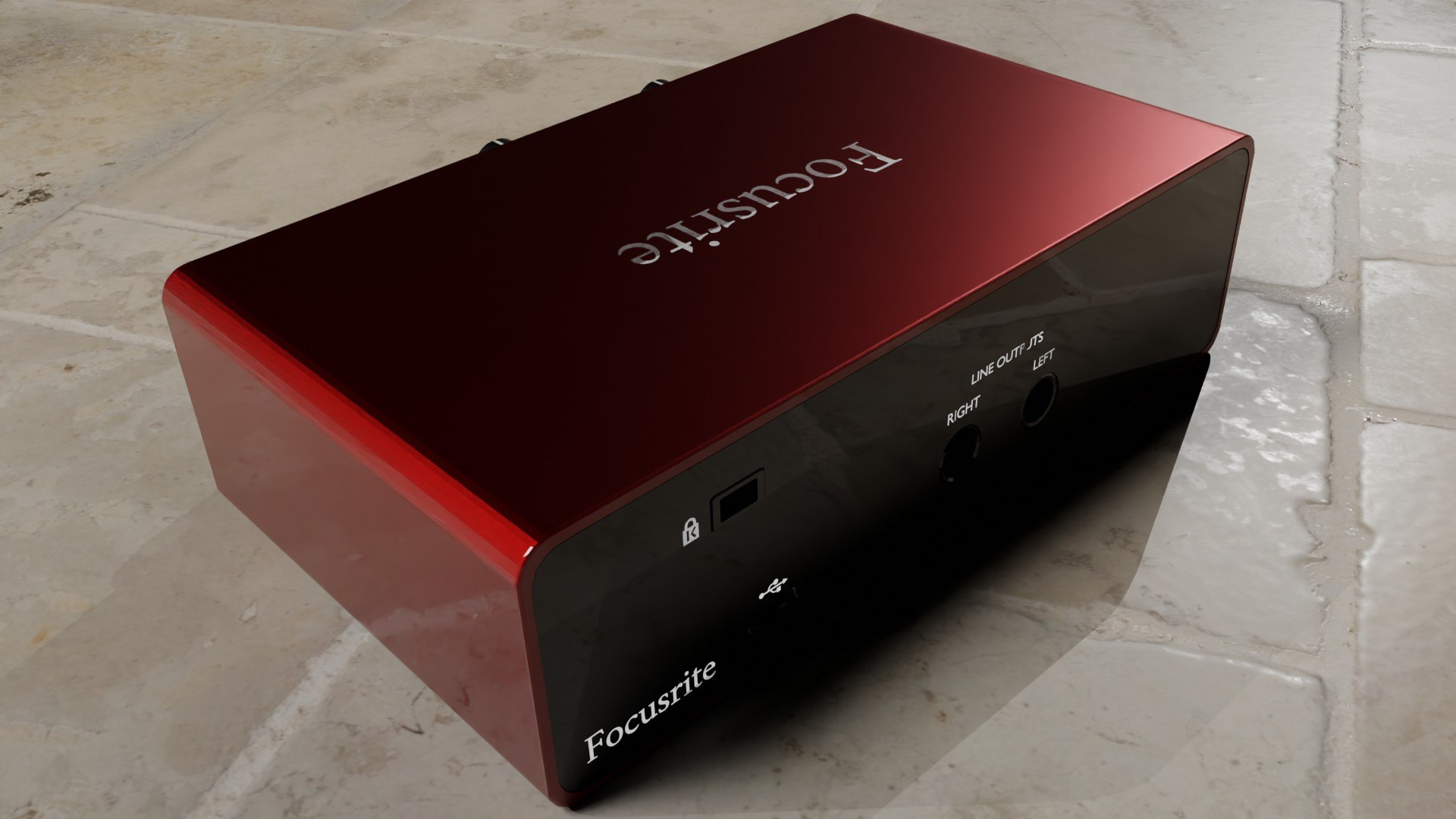 Soundcard Scarlett Solo Gen 3 3D Model - TurboSquid 2197590