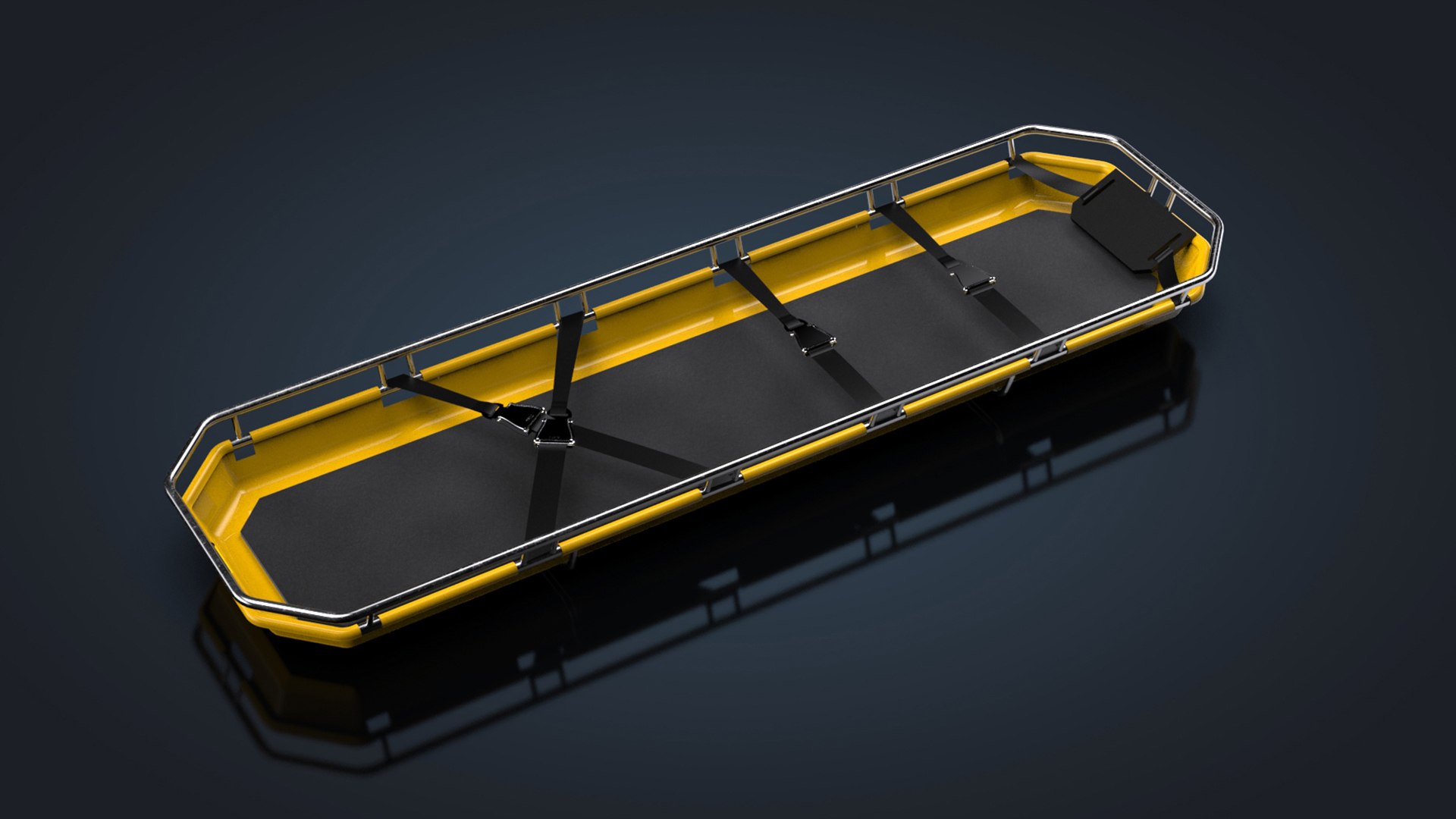 3D Model Solas Plastic Stretcher - TurboSquid 2211448