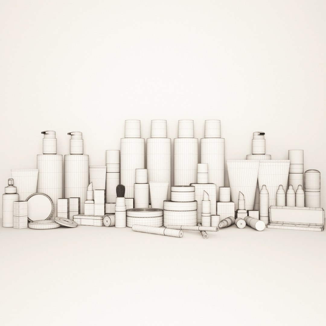 3D Cosmetics Clinique - TurboSquid 1185881