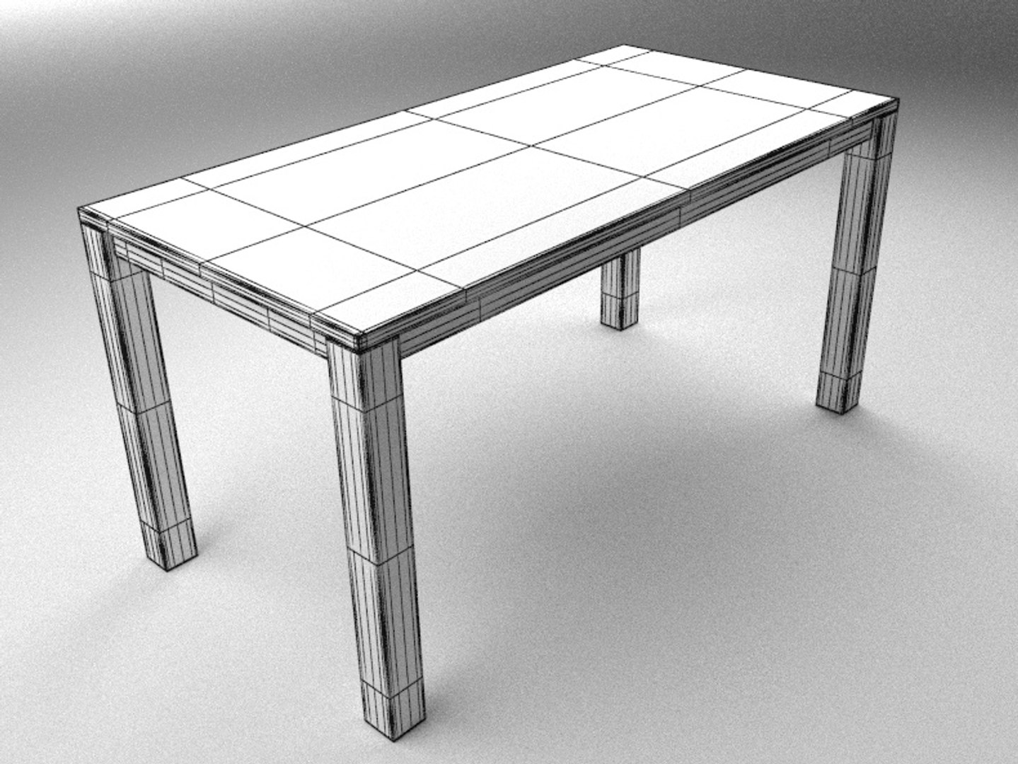 3D Model Dining Table - TurboSquid 2078333