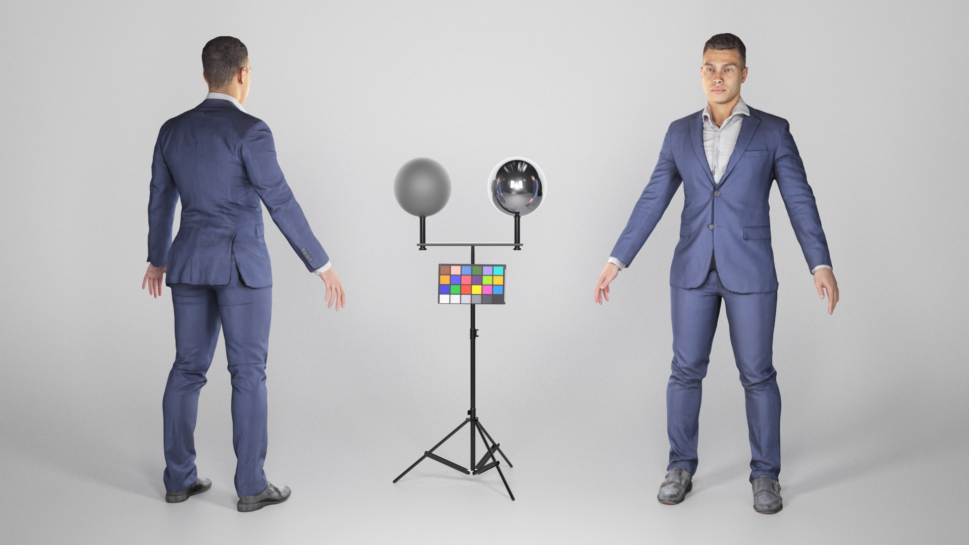 3D Photogrammetry Man A-pose Body Character - TurboSquid 1583832