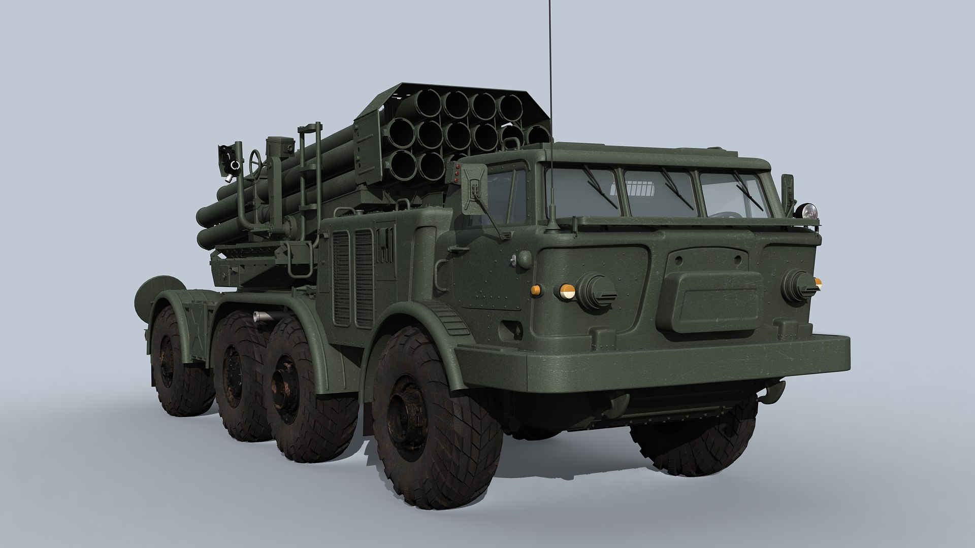 3D BM-27 Uragan - TurboSquid 2068017