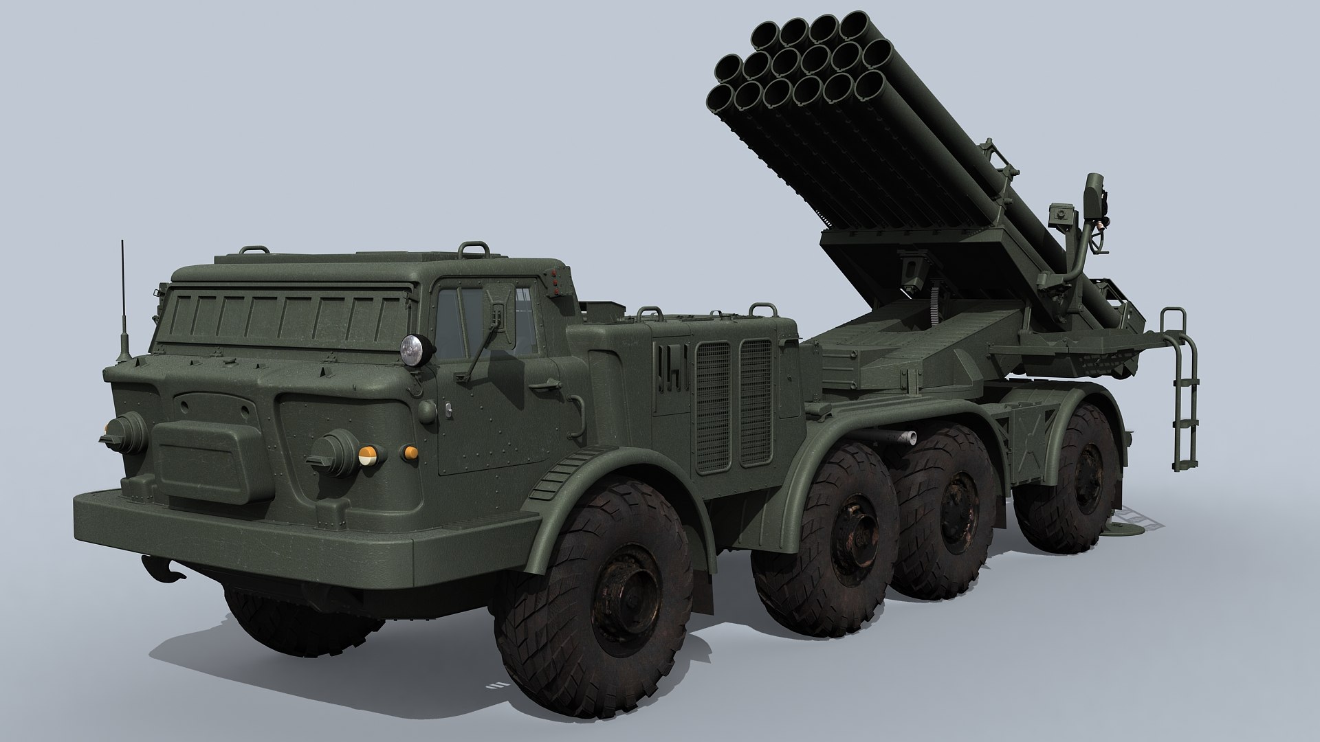3D BM-27 Uragan - TurboSquid 2068017