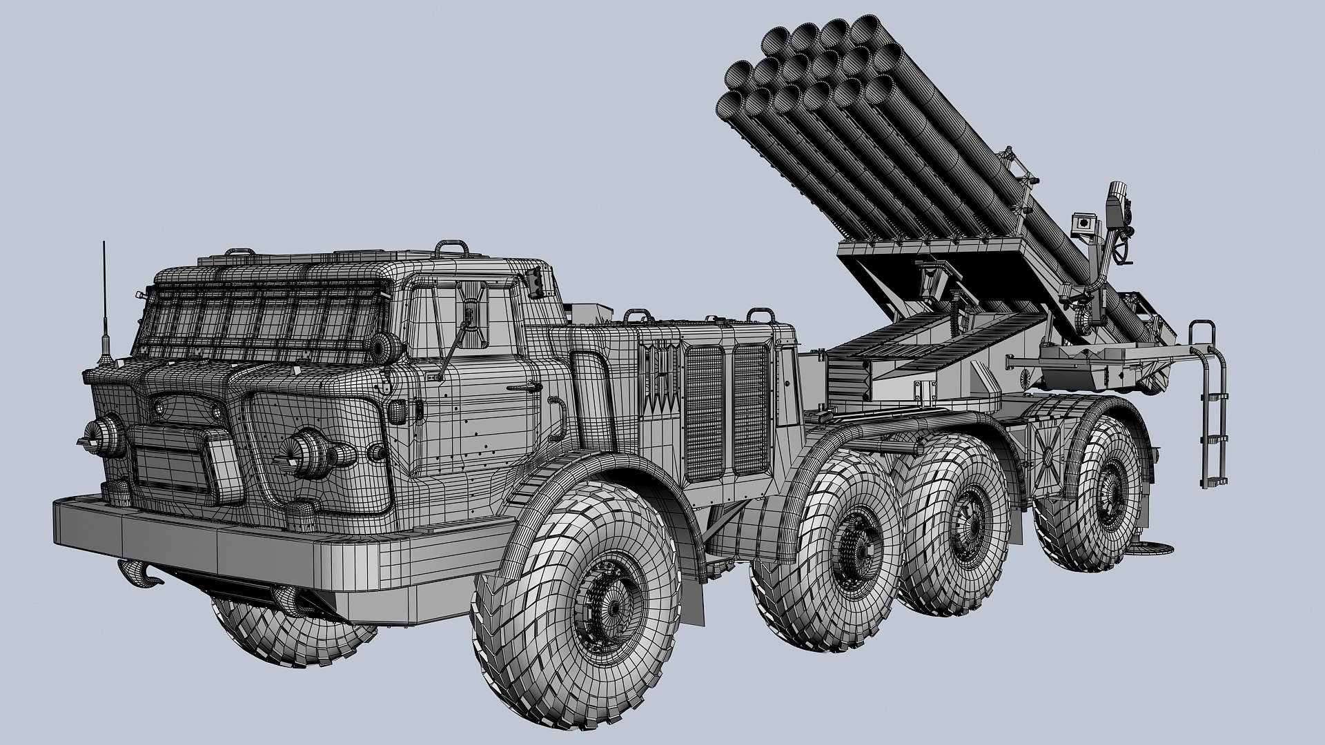 3D BM-27 Uragan - TurboSquid 2068017