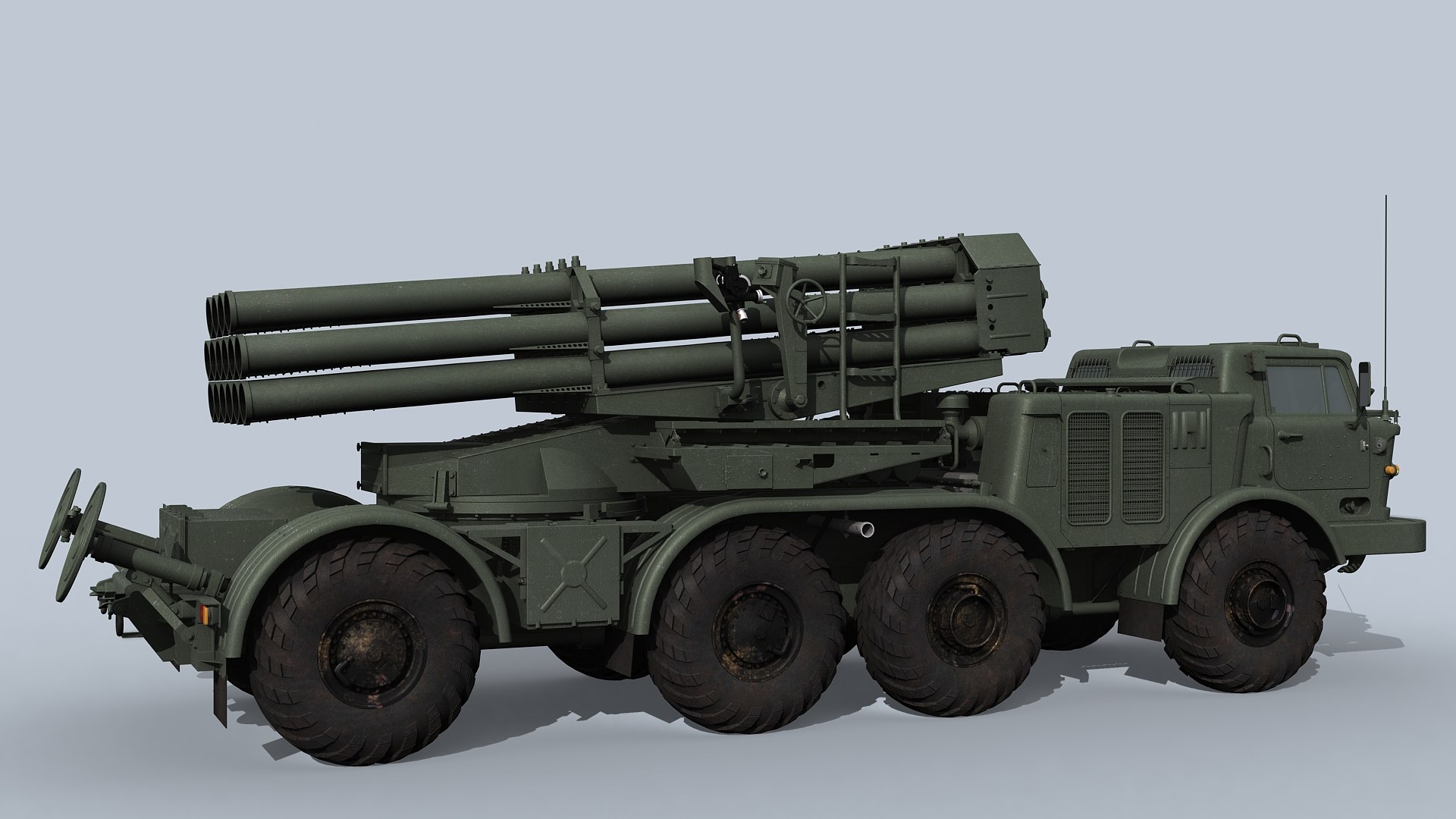 3D BM-27 Uragan - TurboSquid 2068017