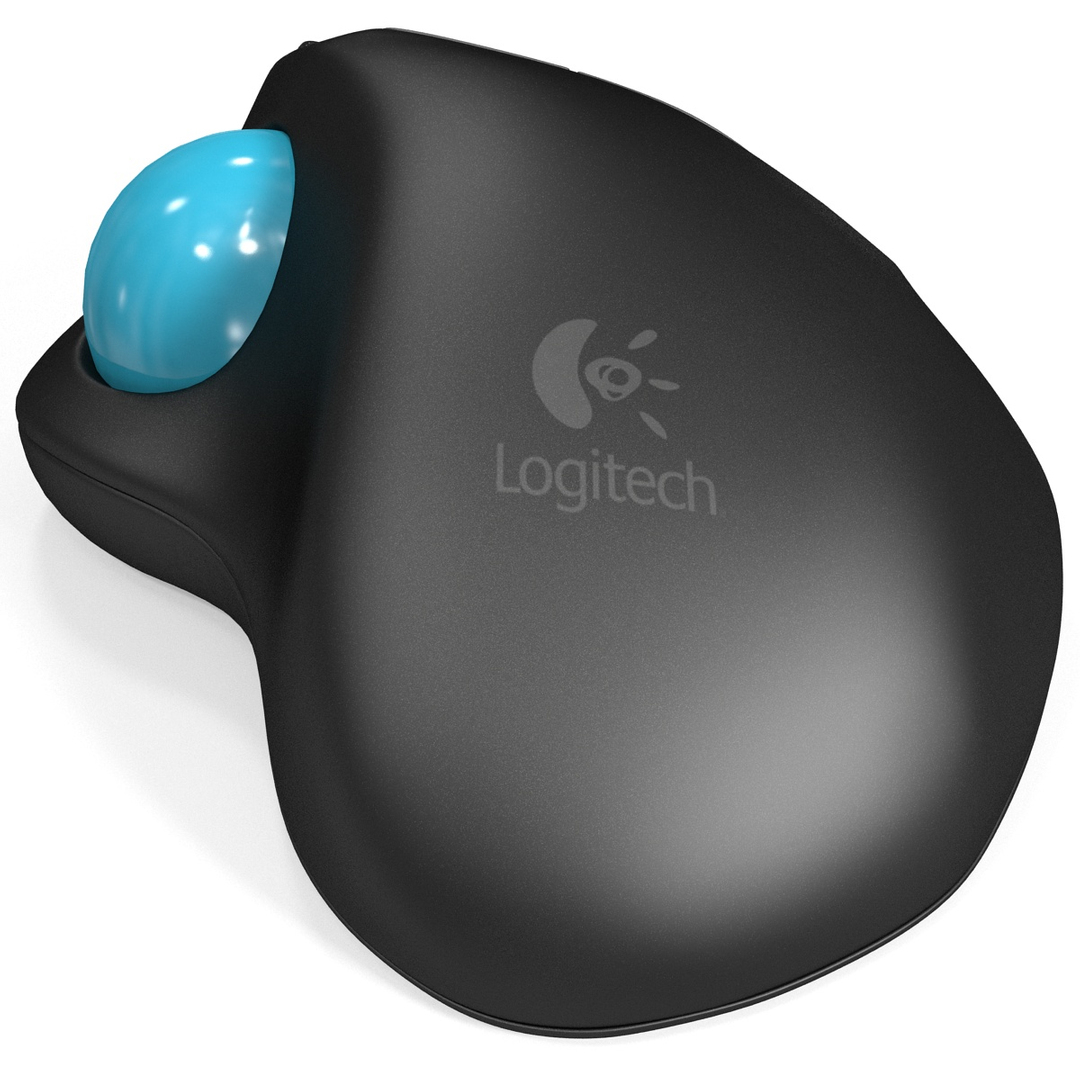 3d logitech m570 wireless trackball