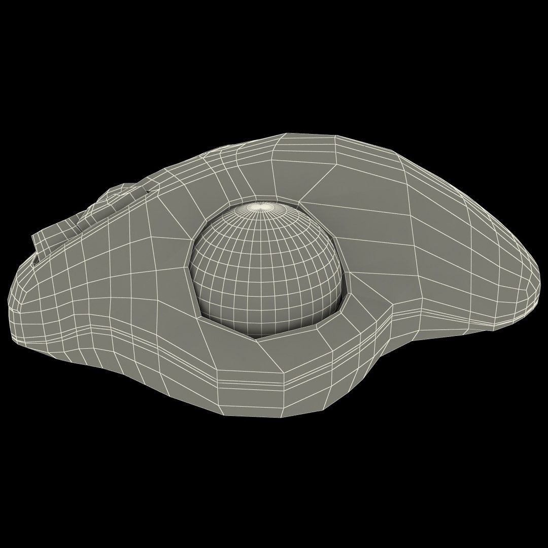3d Logitech M570 Wireless Trackball
