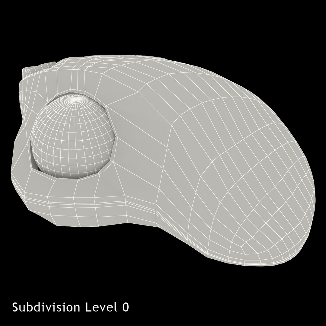 3d Logitech M570 Wireless Trackball