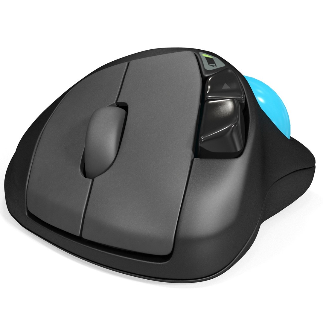 3d Logitech M570 Wireless Trackball