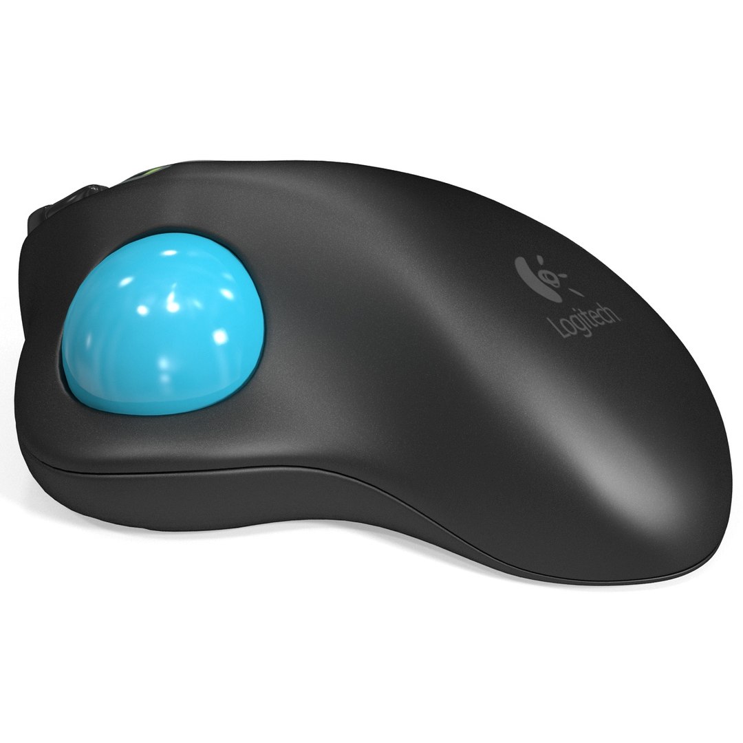 3d Logitech M570 Wireless Trackball