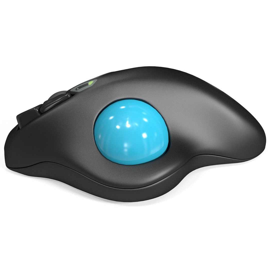 3d logitech m570 wireless trackball