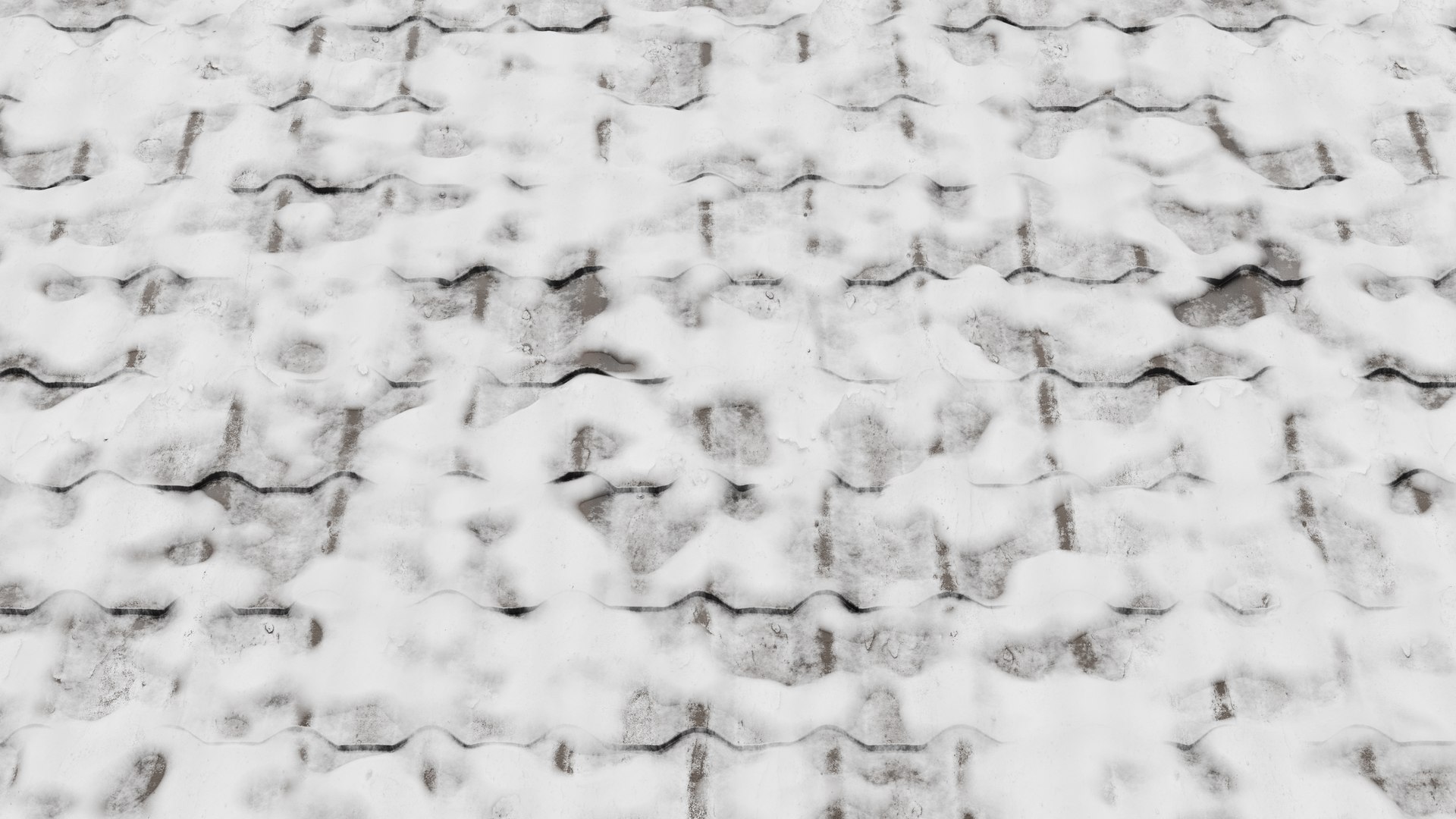 Snow Roof Tile 3D Model - TurboSquid 2133903