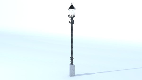 street lamp light 3d model