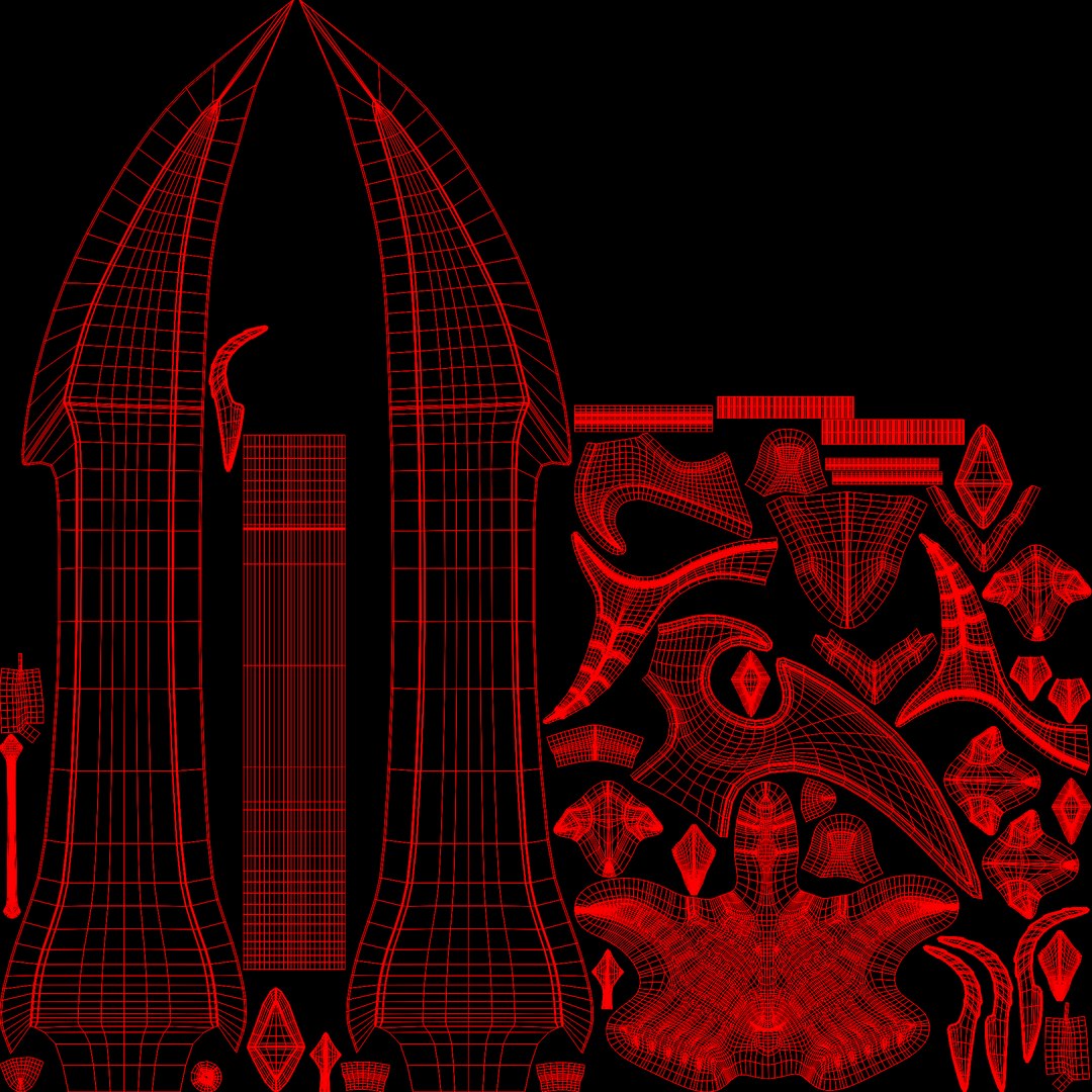 3D Evil Sword - TurboSquid 2387710