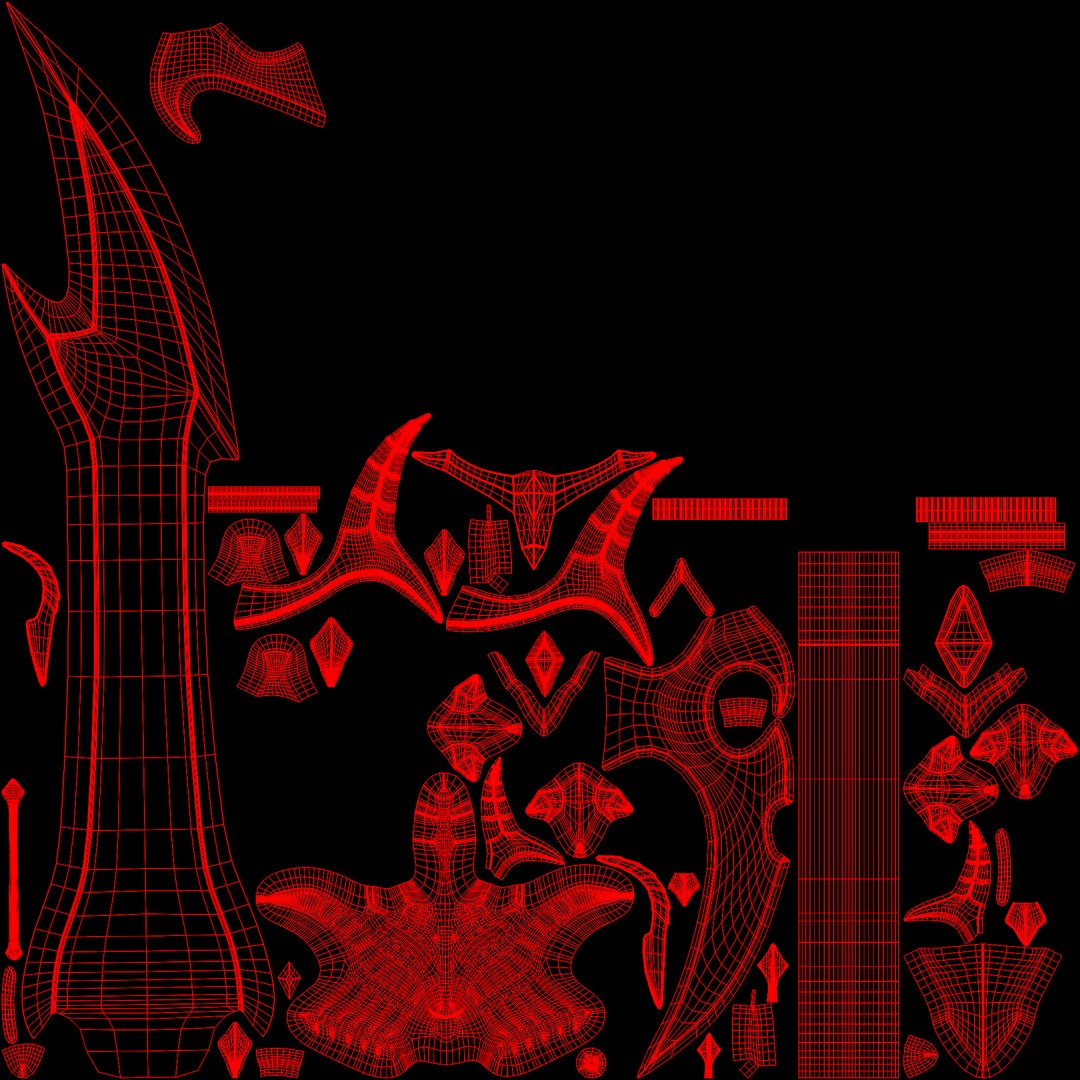 3D Evil Sword - TurboSquid 2387710