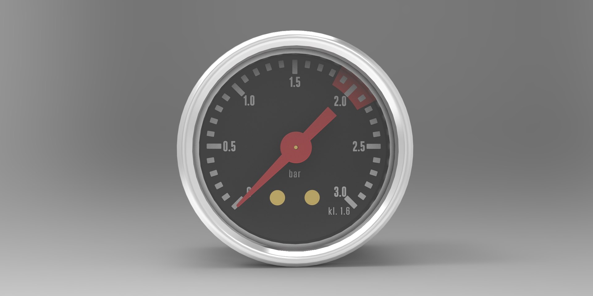 Manometro Manometer SBD14 3D - TurboSquid 2013477
