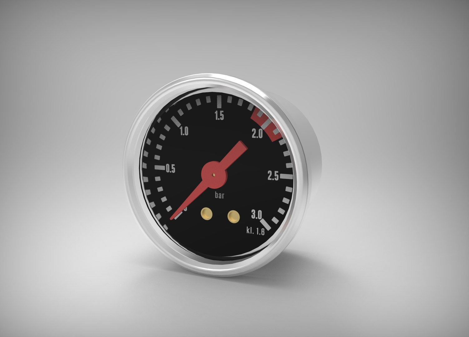 Manometro Manometer SBD14 3D - TurboSquid 2013477